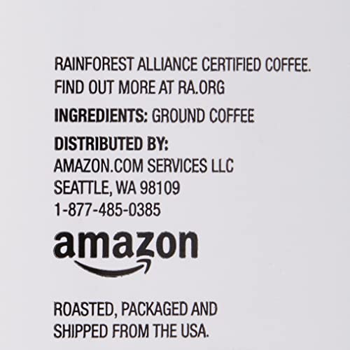 Amazon Brand - Happy Belly Supreme Blend Canister Coffee, Dark Roast, 29 Ounce