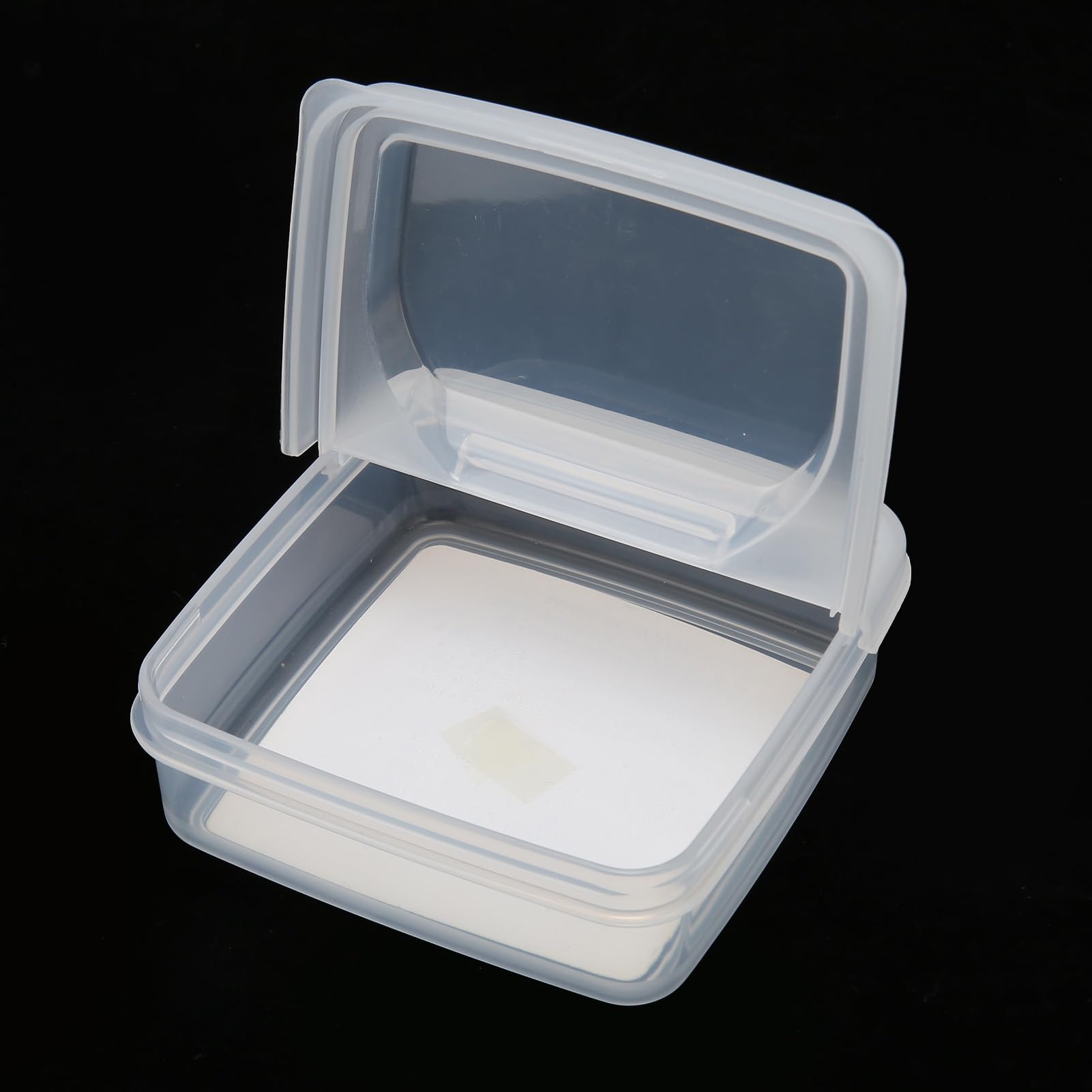 3 Pack Cheese Storage Containers with Flip Lids, Sliced Cheese Container for Fridge, Clear Plastic Butter Block Cheese Slice Storage Box Portable Freezer Food Storage Container
