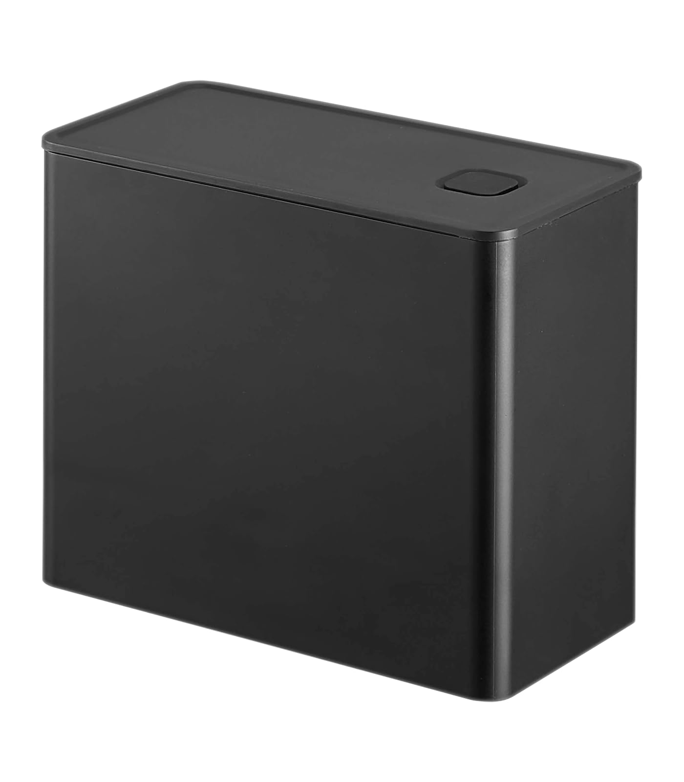 Yamazaki Home Airtight Canister, Vacuum Sealed Ground Coffee Storage Container | Polypropylene, One Size, Black