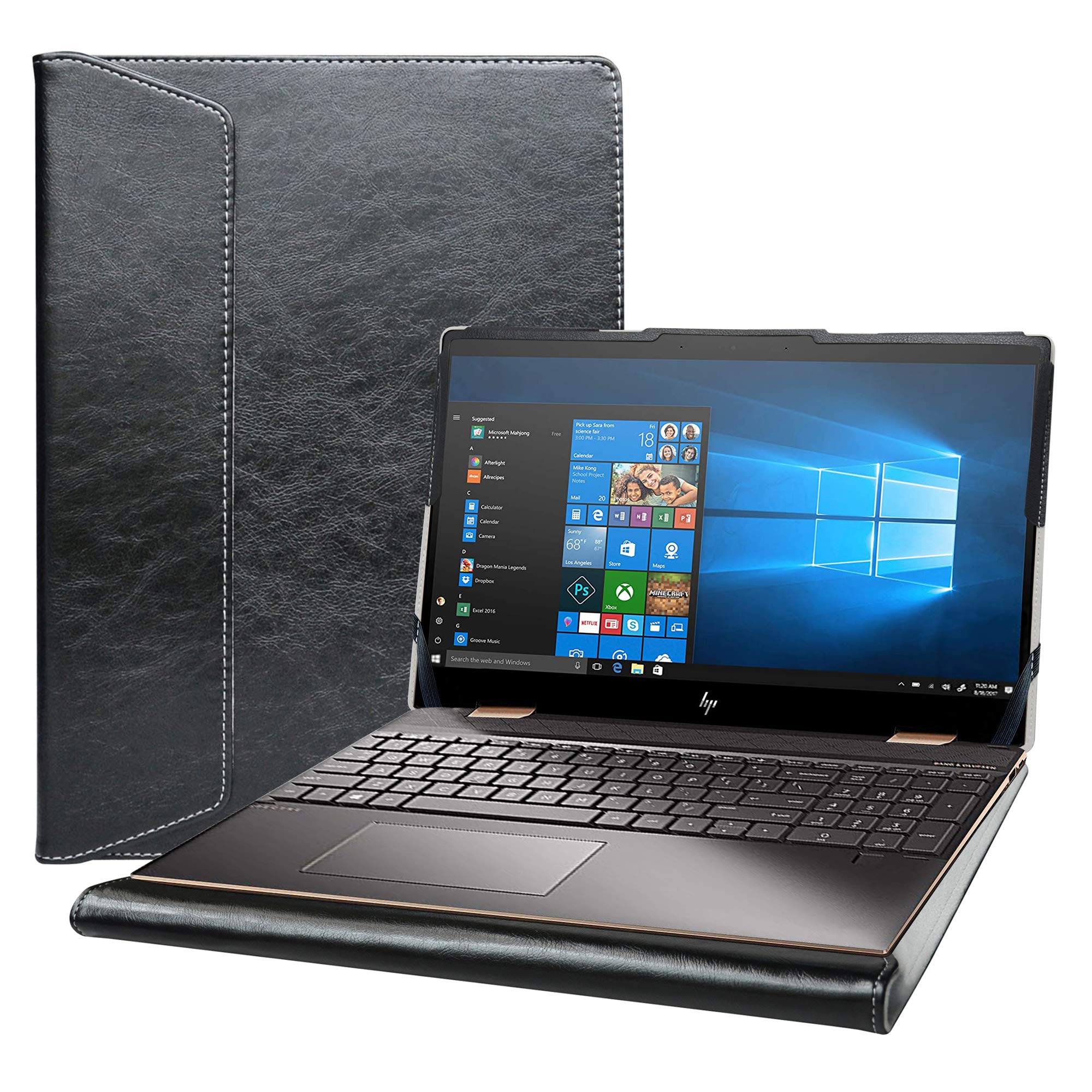 Alapmk Protective Case for HP Envy x360 15-feXXXX 15-fhXXXX 15-fe0097nr 15-fh0097nr/ENVY x360 15-esXXXX 15m-euXXXX 15m-eu0023dx/ENVY x360 15-eyXXXX 15-ewXXXX 15-ey0013dx 15-ew0023dx 15.6",Black