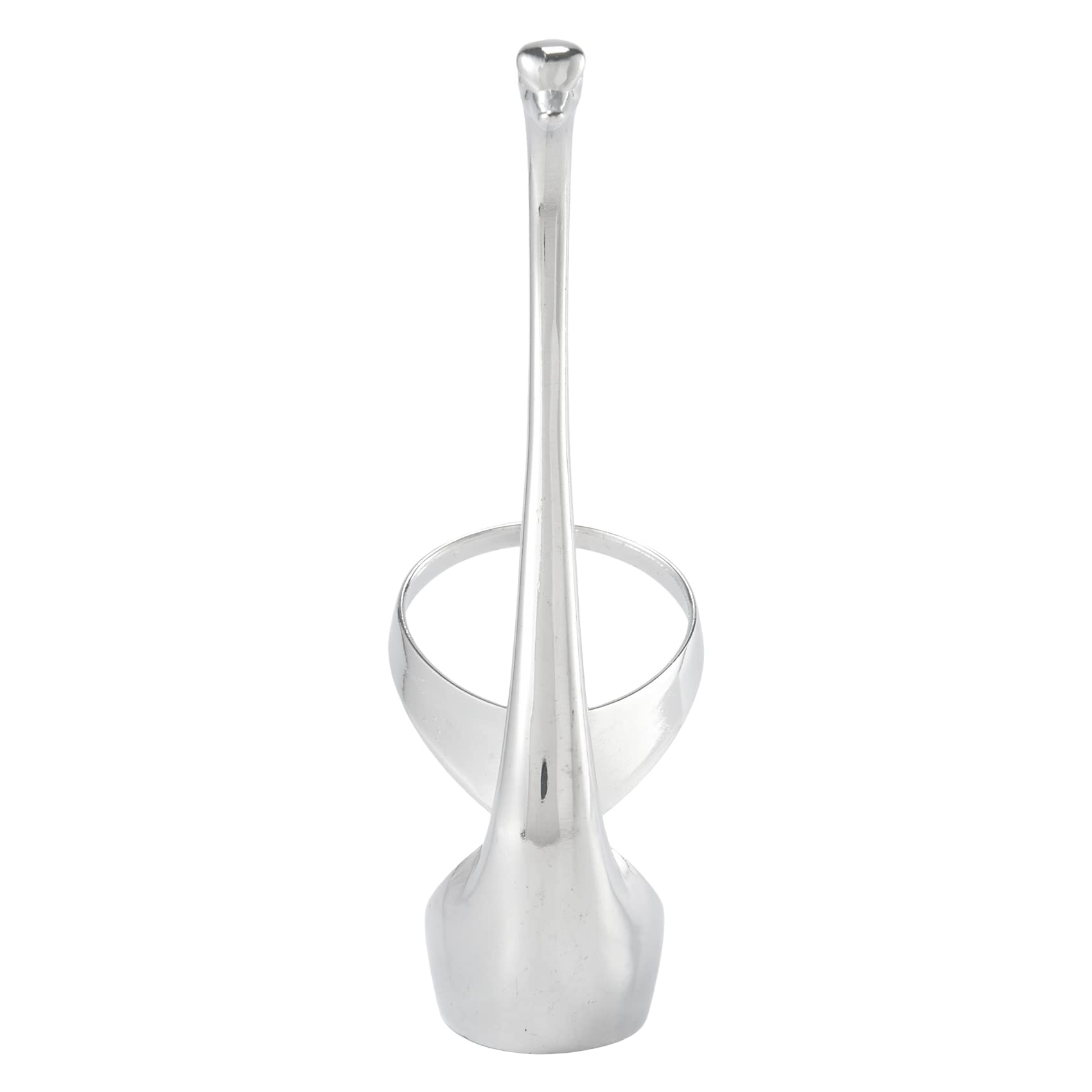 Limnyves Steel Fork & Spoon Holder, Decoration Tableware Set Kitchen Tools Swan Holder Cutlery Holder,Best Gift for Valentine's Day/Wedding, Silver