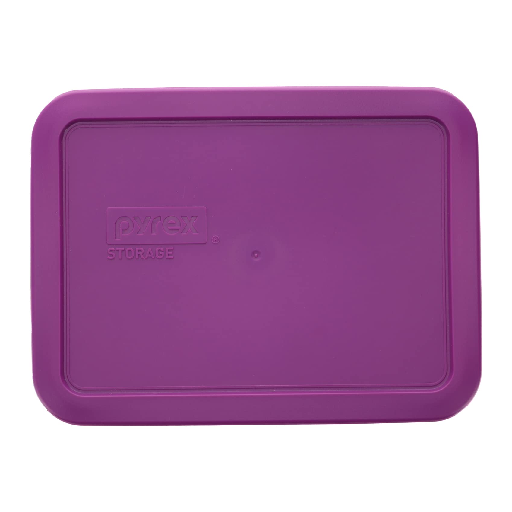 Pyrex 7210-PC 3-cup Thistle Purple Plastic Food Storage Replacement Lid, Made in USA - 4 Pack