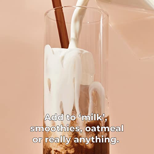 Blume Oat Milk Chai Latte - Organic Chai Source from India - Decaf Chai Tea Powder Super Latte with Milk Thistle, Fennel and Ginger Root - Sugar-Free, Gluten-Free and Vegan - Blend with Coffee, Tea or Smoothies - 30 Servings