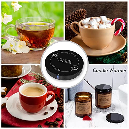 Coffee Warmer for Desk, Mug Warmer with Gravity Switch Suitable for Home and Office Use Cup Warmer for Coffee, Milk and Tea Christmas/Birthday Gift