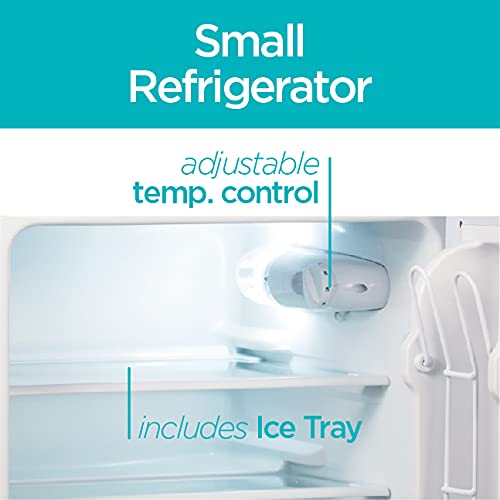 BLACK+DECKER BCRDK32V 2 Door Separate True Freezer (VCM) Mini Fridge