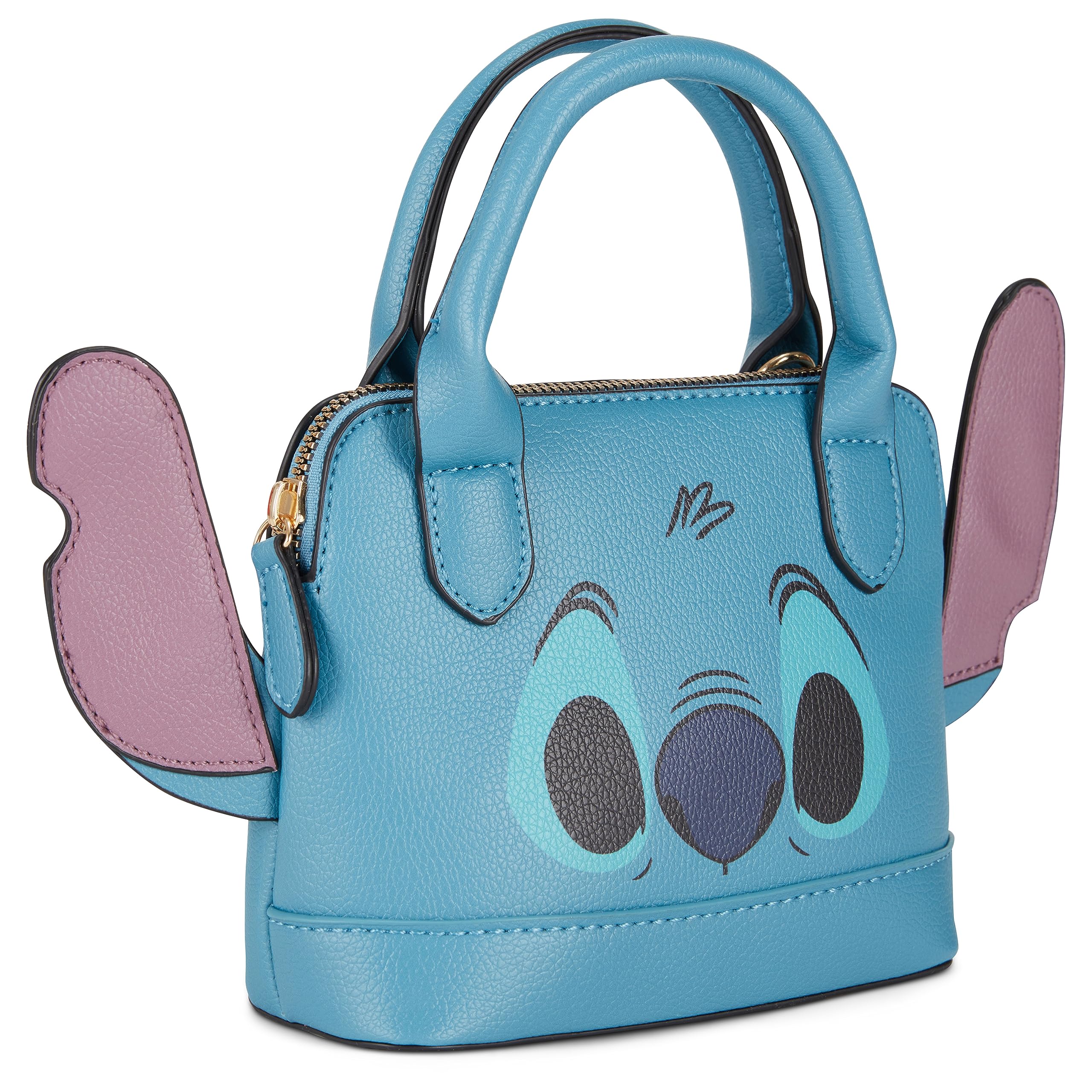 Disney Lilo and Stitch Handbag - Girls, Boys, Teens, Adults - Officially Licensed Stitch Faux Leather Cosplay Mini Crossbody Handbag