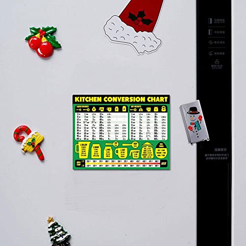 Air Fryer Cheat Sheet Magnet - Extra Large Easy to Read Airfryer Accessory - Magnetic Air Fryer Cooking Times Chart, Kitchen Gadget Reference Guide for Airfry Foods - Air Fryer Accessories