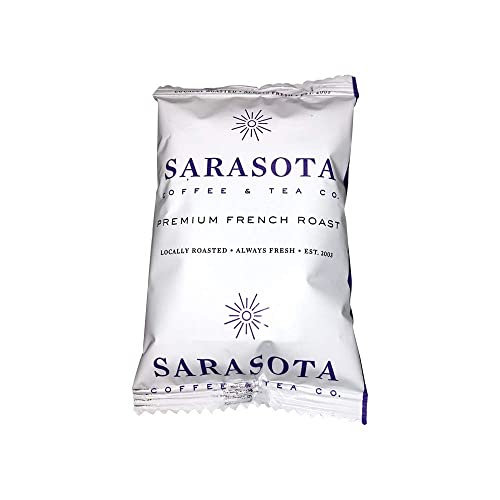 Sarasota Coffee & Tea Co. Signature Dark European 2.5 oz Coffee Packets, Gourmet Colombian Bulk Coffee, Office Coffee, 12 Cup Coffee Packs, Medium Roast, Single Pot Bags For Drip Coffee Makers, 36 Count