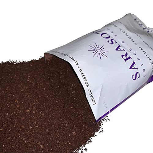 Sarasota Coffee & Tea Co. Signature Dark European 2.5 oz Coffee Packets, Gourmet Colombian Bulk Coffee, Office Coffee, 12 Cup Coffee Packs, Medium Roast, Single Pot Bags For Drip Coffee Makers, 36 Count