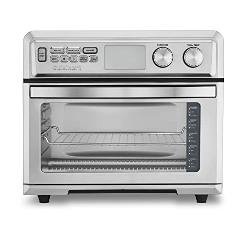 Cuisinart TOA-95 Large Digital Airfryer Toaster Oven Bundle with Metallic 4-Piece Non-Stick Toaster Oven Bakeware Set (2 Items)