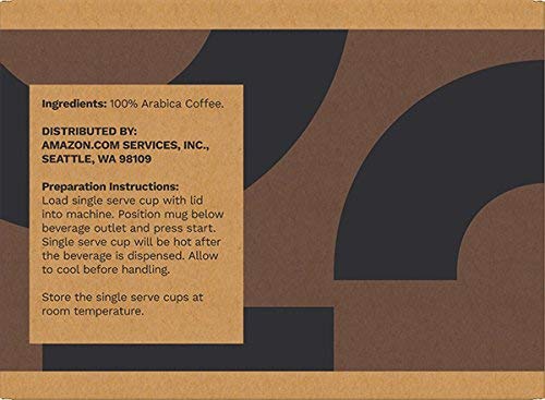 Amazon Brand - 100 Ct. Solimo Dark Roast Coffee Pods, French Roast, Compatible with Keurig 2.0 K-Cup Brewers