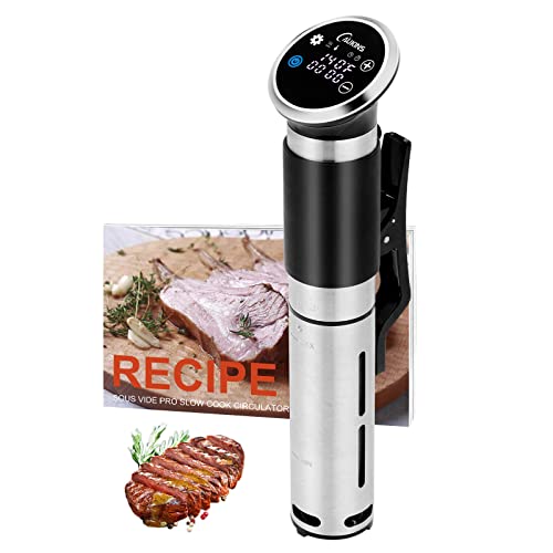 CAUKINS Sous Vide Machine Precision Cooker:Sous Vide Cooker 1100 Watts Immersion Sous Vide Low Temperature Cooker Immersion Circulator for Sous Vide
