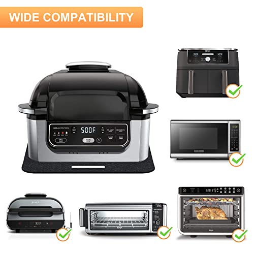 Heat Resistant Mat for Air Fryer with Sliding Function, 2 Pcs 15*18 in Heat Resistant Pad Sliding Caddy Countertop Protector Mat Compatible with Most XL Air Fryer Ninja Air Fryer Oven Micro Wave Oven