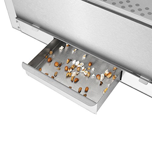 Hot and Fresh Countertop Popcorn Machine β 3 Gallon Popper β 8oz Kettle, Old Maids Drawer, Warming Tray, Scoop by Superior Popcorn Company (Black)