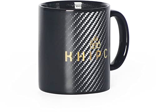 Coffee and Tea Mug Color Changing Ceramic Carbon Fiber 11 oz Manly Mug Heat Reactive Finish Carbon Fiber Design For Coffee Tea and Cold Drinks Unique Premium Color Changing Ceramic Coffee Mug