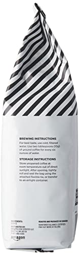 AmazonFresh Go For The Bold Ground Coffee, Dark Roast, 32 Ounce