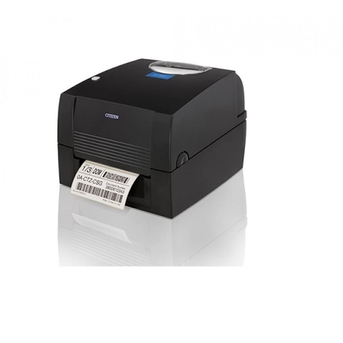 Citizen Thermal Transfer Desktop Label Printer - USB Serial & LAN (Ethernet) Commercial Grade Printer with Width of 1" to 4" (BRR-CL-E321XUBNNA, Black)