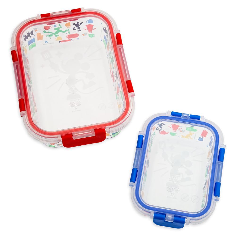 Disney Mickey Mouse and Friends Glass Storage Container Set