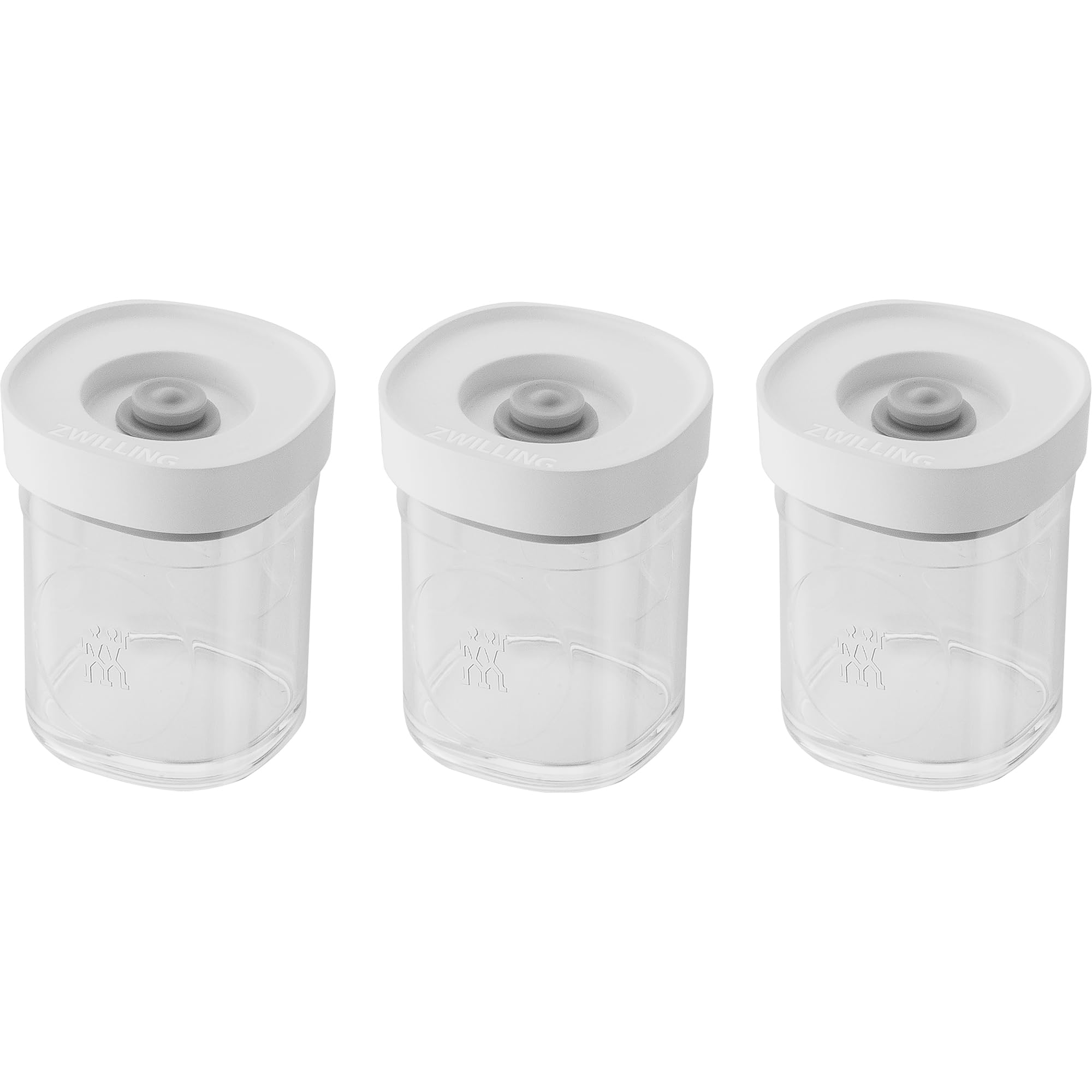 ZWILLING Fresh & Save CUBE Storage Organizer 3-pc Spice Set, Pantry Organizers and Storage, Plastic, BPA-Free Airtight Dry Food Storage Container for Storing Herbs, Dried Spices and more