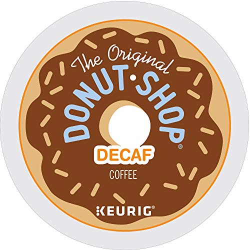 The Original Donut Shop Decaf Keurig Single-Serve K-Cup Pods, Medium Roast Coffee, 24 Count (Pack of 4)
