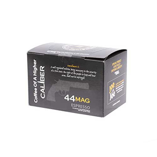 Caliber Coffee .44 Mag Espresso Roast, 12 Count Pod