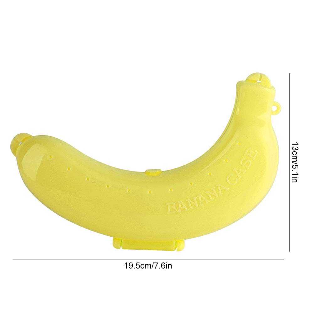 Banana Keeper Banana Protector Case, Cute Carrier Storage Box Outdoor Travel Banana Container for Putting Fruit(#2)