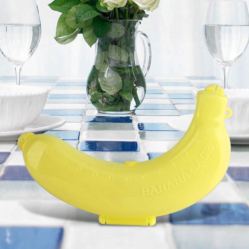 Banana Keeper Banana Protector Case, Cute Carrier Storage Box Outdoor Travel Banana Container for Putting Fruit(#2)