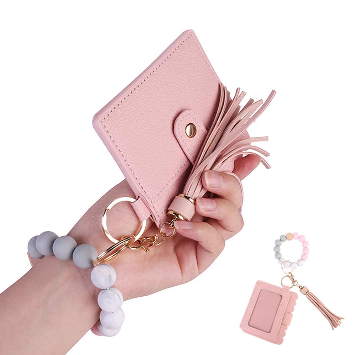 MSCFTFB 10pcs Tassel Purse Charm,Leather Keychain,Key Chain for Car Keyring Purse Accessory Bag Charm Gift for Mom(Turquoise)