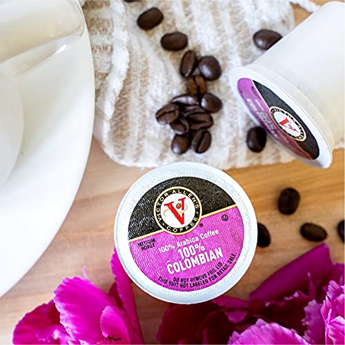 Victor Allen's Coffee Variety Pack (Morning Blend, 100% Colombian, Donut Shop Blend, and Italian Roast), 80 Count, Single Serve Coffee Pods for Keurig K-Cup Brewers