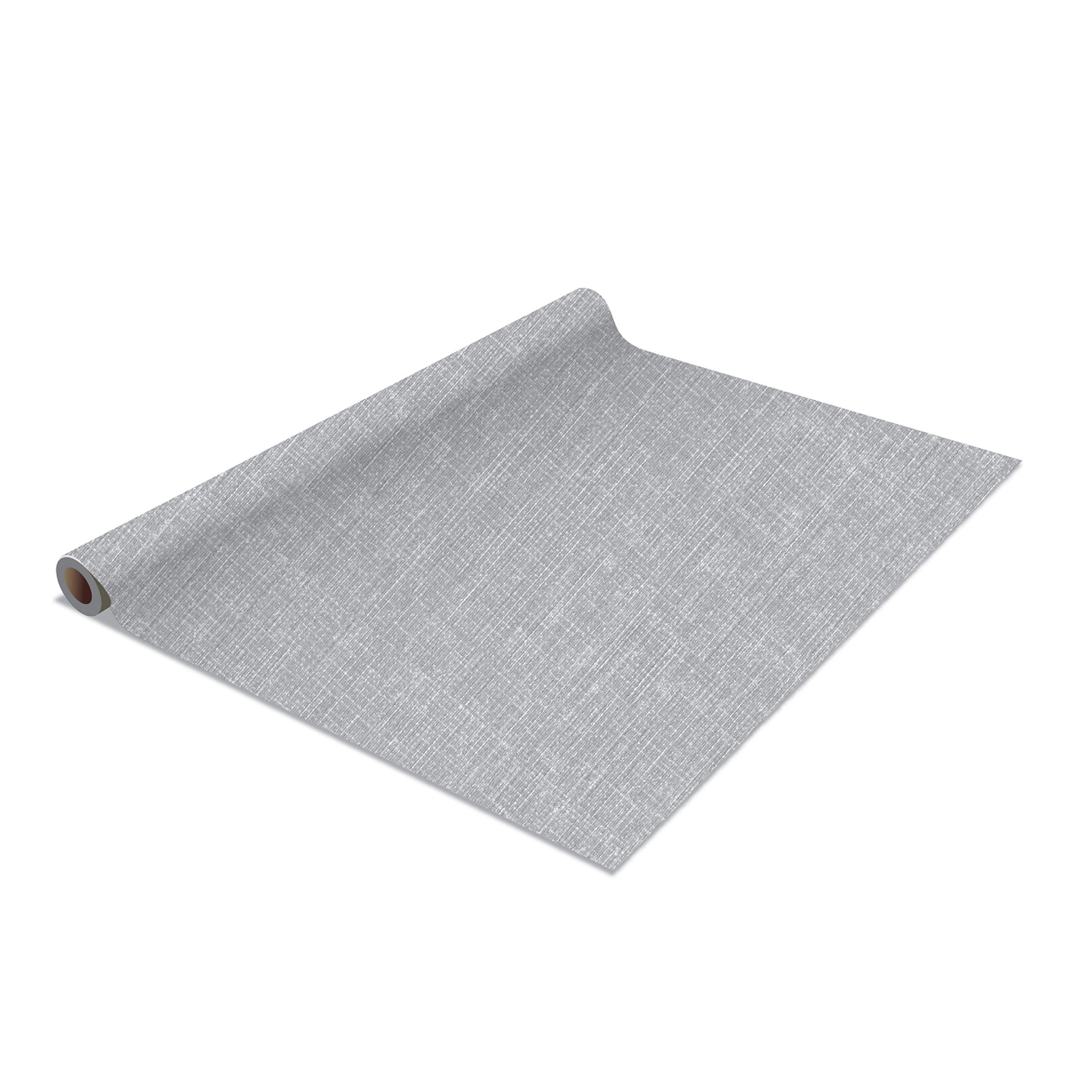 Simplify Shelf/Draw Liners for Drawers,Covering Books,Arts & Crafts - Linen Grey - Pack of 2 - 30 SQ. FT