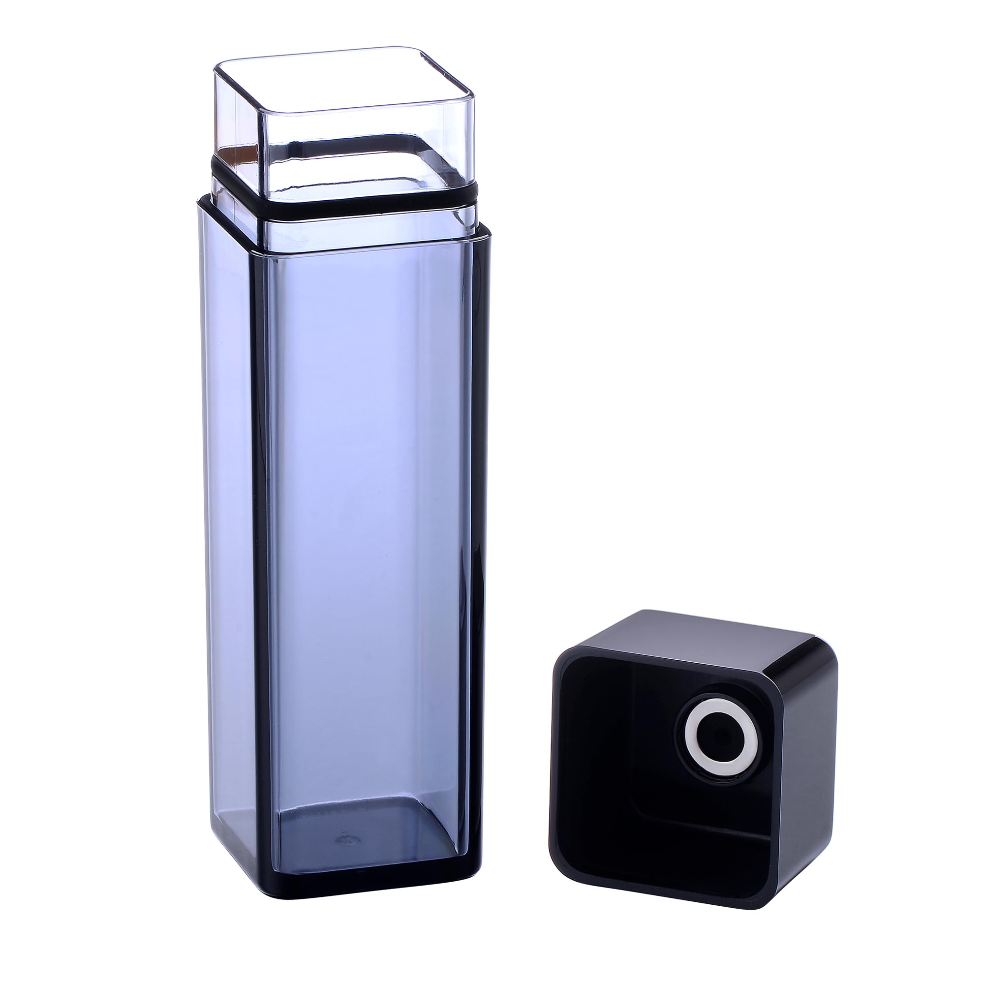 Normcore Single Dose Coffee Bean Storage Containers - 12 Tubes Espresso Bean Cellars with Stand & Hopper - One-Way Exhaust Valve - Capacity 25-28g - Lt Smoke Grey