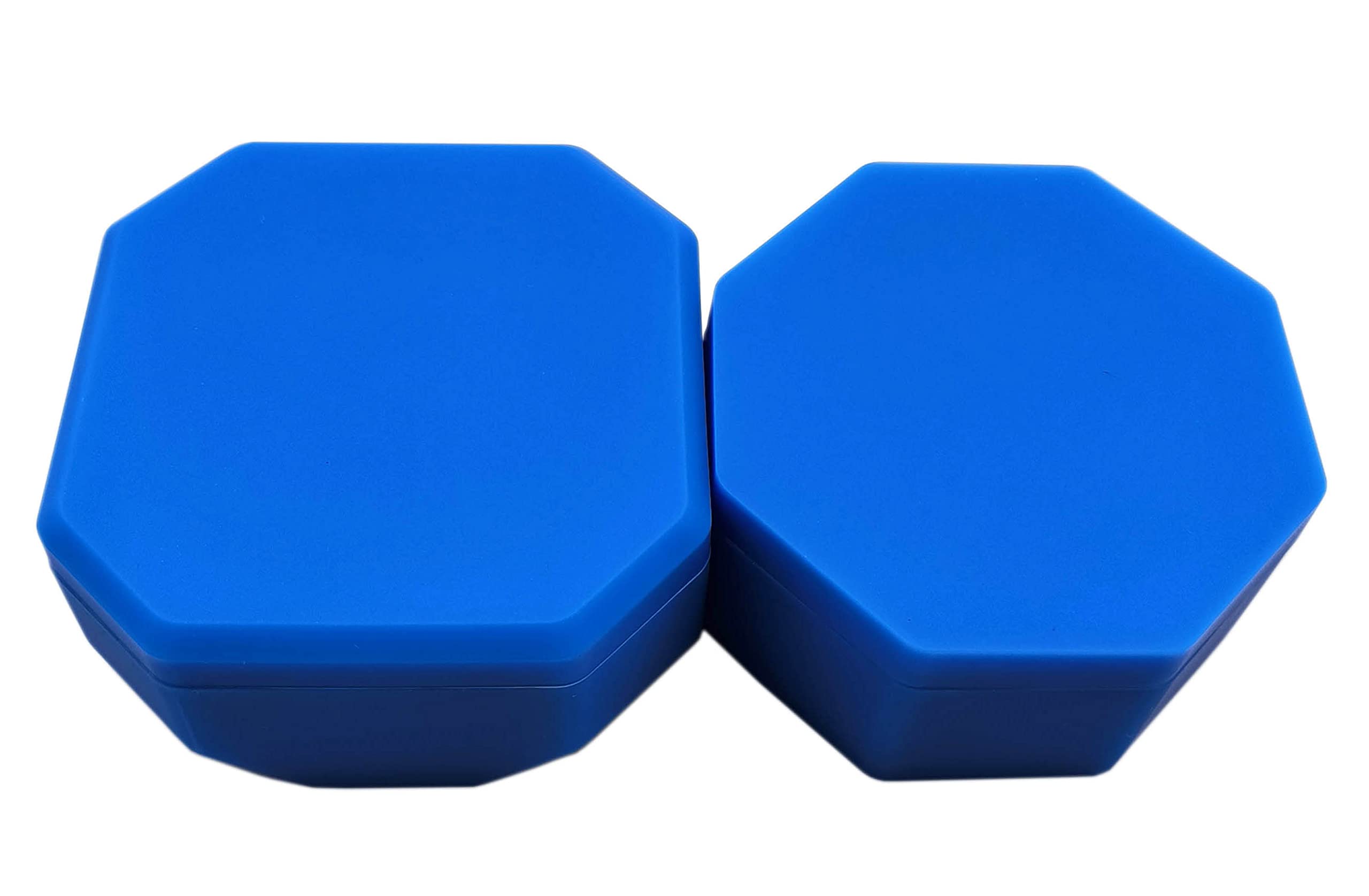 KUVIS 223ML Large Silicone Wax Container Non-stick Concentrate Jars (Blue)