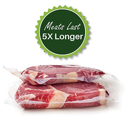 One FoodVacBags 15" X 50' Roll of Vacuum Sealer Storage Bag Extra Large Honeycomb Poly-Nylon Material