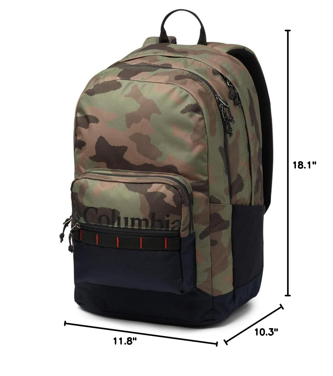 Columbia Unisex Zigzag 30L Backpack, Black, One Size