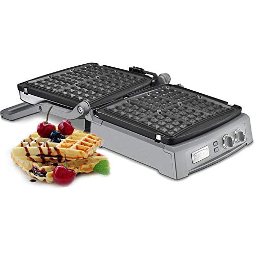 UsKitchen Waffle Plates for Cuisinart Griddler GR-150 Deluxe