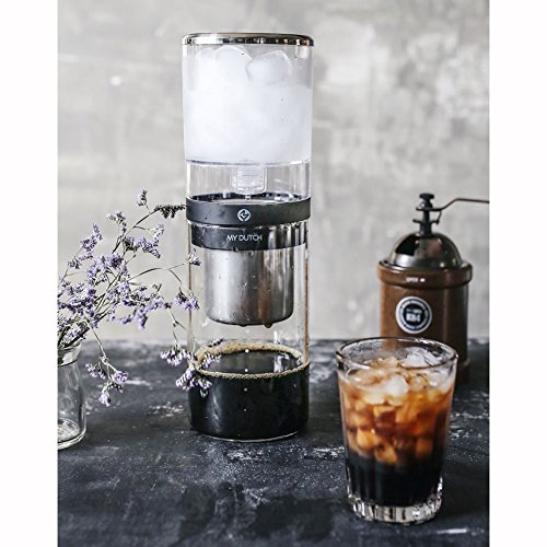 BEANPLUS MY DUTCH M550 Cold Brew Dutch Drip type coffee maker hand drip coffee making & Simple English User's Guide (Black)