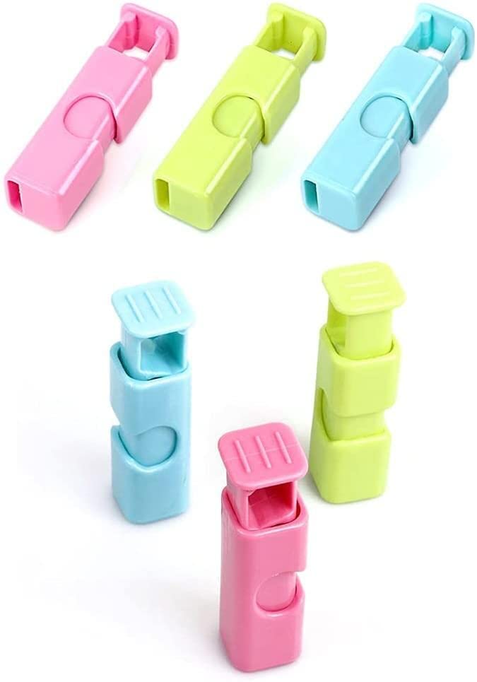 PULABO 1 Pack of 4 Pieces Food Sealing Clips, Bread Bag Clips Superior Locking Type Bag Clip, Pocket Sealing Clamp for Food, Bread Bag Popular