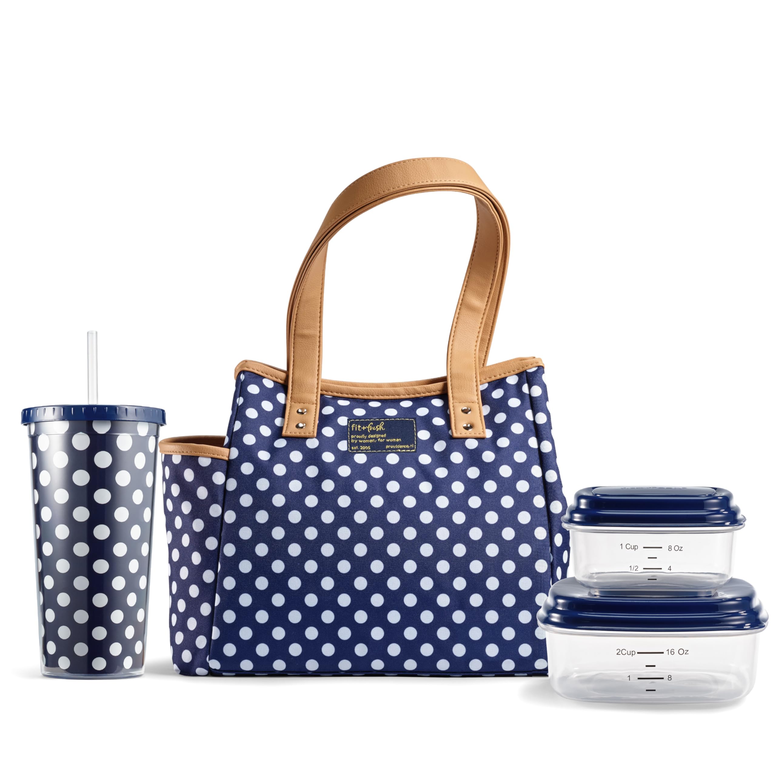 Fit+Fresh Westerly Adult Insulated Lunch Bag women love as Lunchbox, Lunch Tote, Cute Small Lunch Box For Women, Lunch box men, lunch bags women, insulated lunch box, lunch boxes, adult lunch, N&W Dot