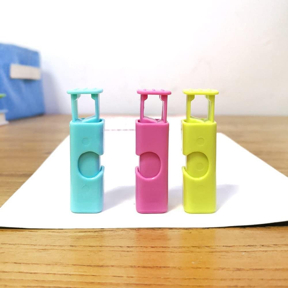 PULABO 1 Pack of 4 Pieces Food Sealing Clips, Bread Bag Clips Superior Locking Type Bag Clip, Pocket Sealing Clamp for Food, Bread Bag Popular