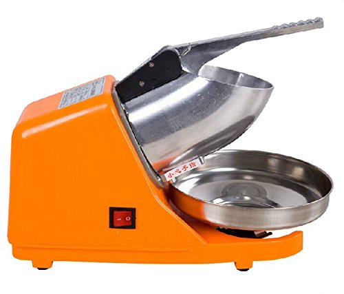 300W 220V Stainless Steel Household & Commercial Electric Ice Shaver Crusher Snow Cone Maker Machine