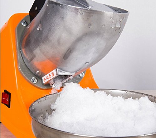 300W 220V Stainless Steel Household & Commercial Electric Ice Shaver Crusher Snow Cone Maker Machine