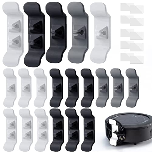 20 Pack Cord Organizer Kitchen Appliance Cord Winder with 10-Piece Adhesive cord Winder Stick to Appliance Cord Organizer Suitable for Kitchen Utensils Such as Air Fryer Juicer Small Coffee Maker