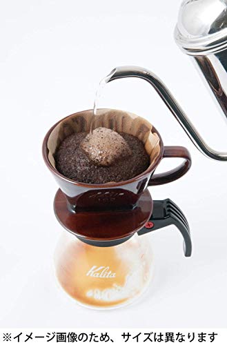 Kalita Ceramic Coffee Dripper 101 Lotto Brown # 01003