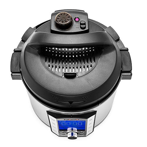 Instant Pot Duo Evo Plus 10-in-1 Pressure Cooker, Rice Cooker, Slow Cooker, Yogurt Maker, Sous Vide, Sauté, Food Warmer, Bake, Stock Pot, Steamer, Cookware Grade Stainless Steel Inner Pot, 6 Quart