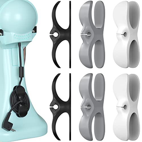 Cord Organizer for Appliances 6 PCS Cord Wrap Cord Holder Cable Organizer Cord Winder Cord Organizer for Kitchen Appliances for Mixer Blender, Coffee Maker, Pressure Cooker and Air Fryer (6)