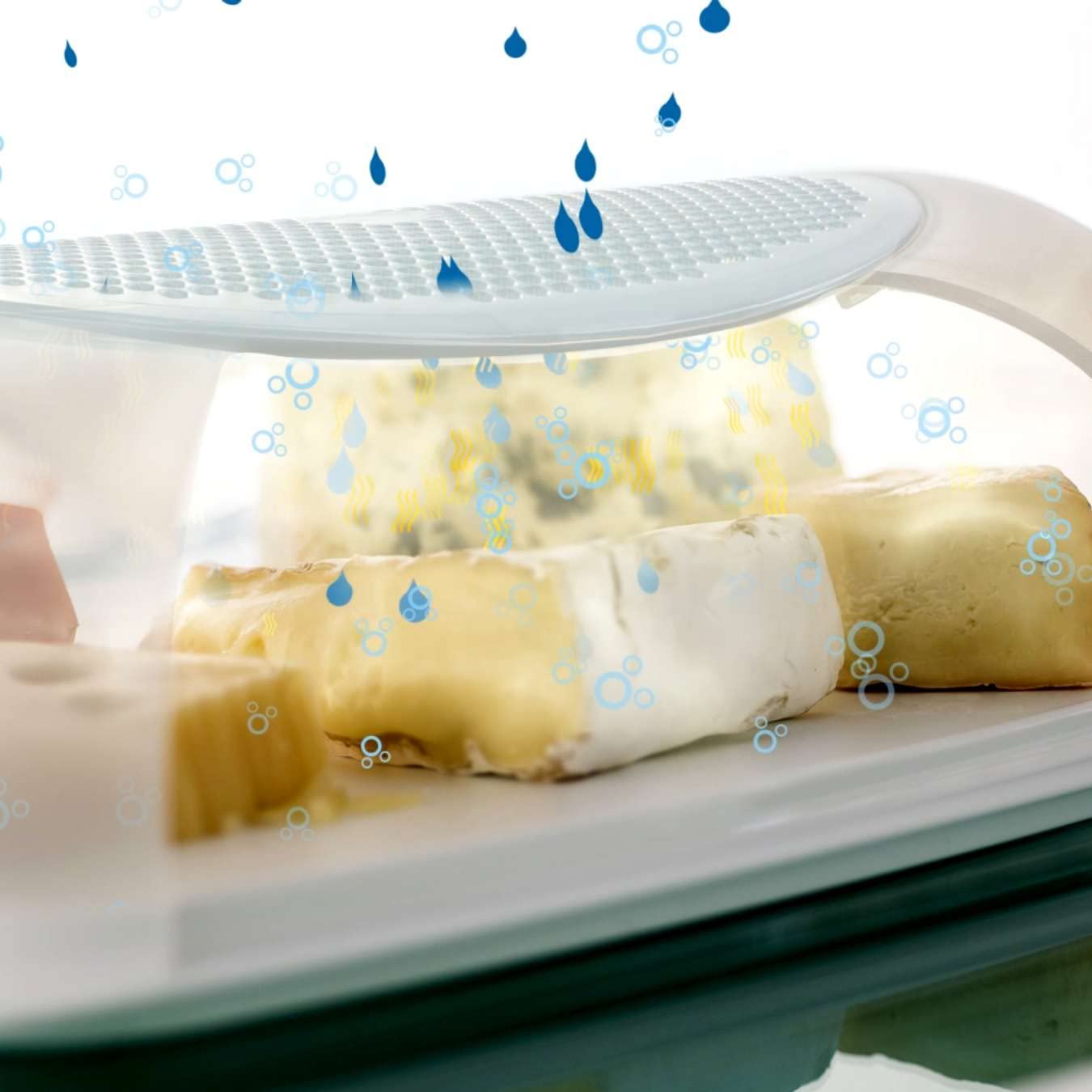 Tupperware CheeSmart Max Cheese & Deli Storage Box Large - Food Storage Container - Keeps Food Fresher For Longer - Odour-Free Fridge - 100% BPA Free Plastic - Ideal for Cheese, Dairy & Deli Meats