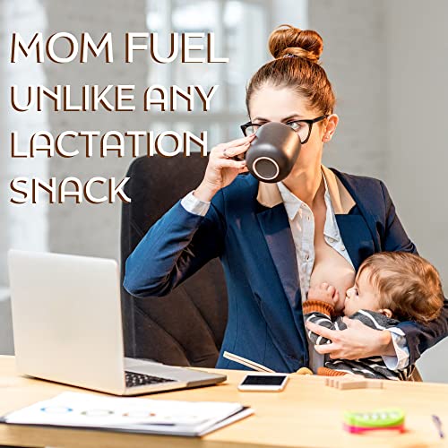 Lacsnac Colombian Blend Lactation Coffee Sachets (5 Single Serve Steeped Coffee Bags) for Nursing Moms - Made With Fenugreek and Blessed Thistle