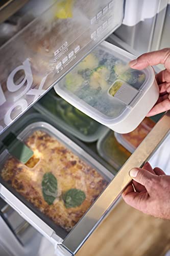 Mepal EasyClip 15oz/450ml - Leakproof & Airtight Food Storage Container | BPA-Free | One-Click Open & Close System | Nordic-Sage | Made in Holland