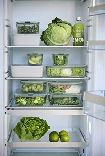 Mepal EasyClip 15oz/450ml - Leakproof & Airtight Food Storage Container | BPA-Free | One-Click Open & Close System | Nordic-Sage | Made in Holland