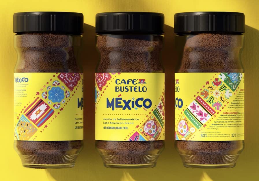 Cafe Bustelo Mexican Instant Coffee, 7.05 Oz (New Pack of 2)